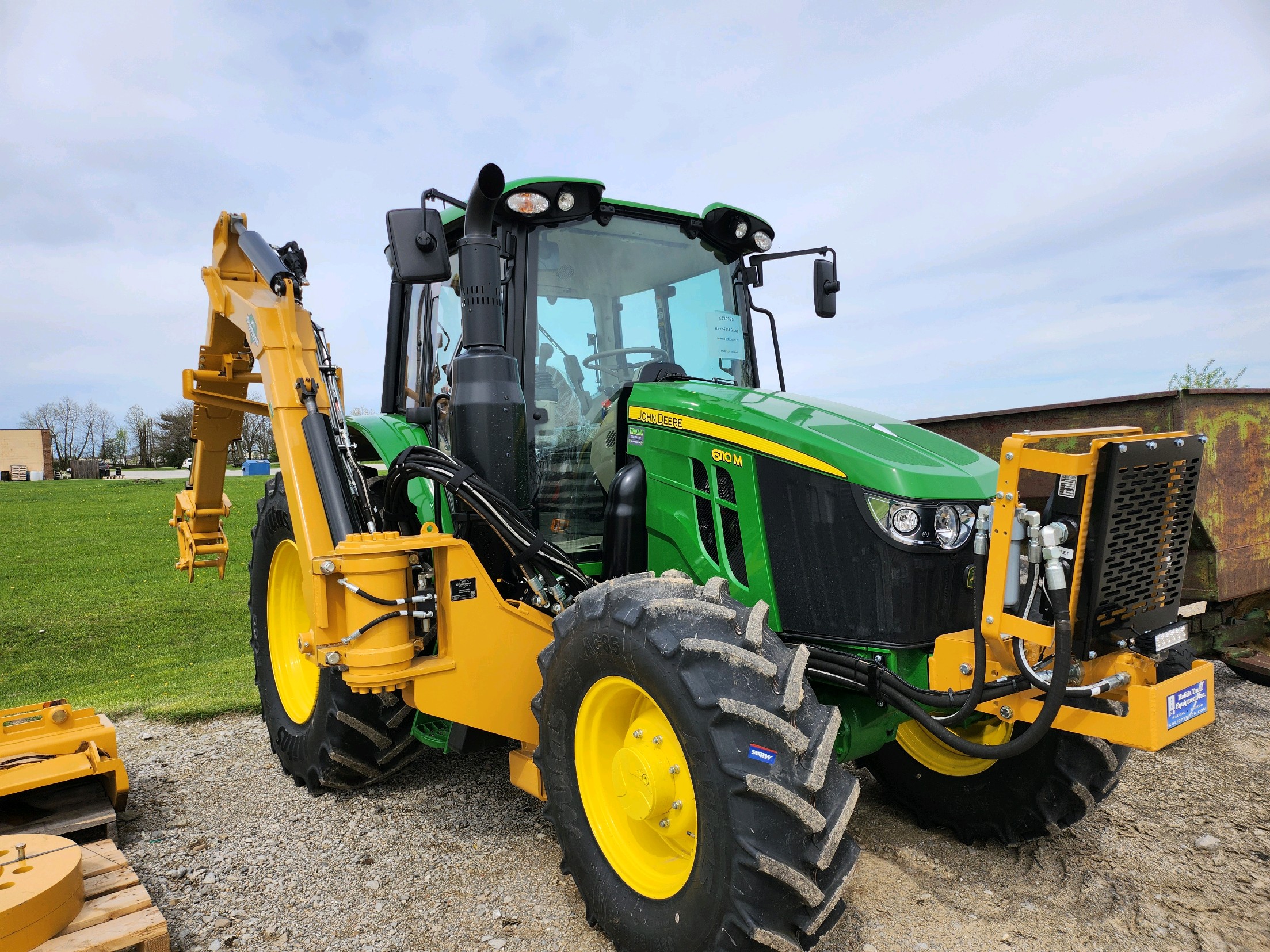 John Deere 6110M Slope Mower Farm Tractors transport quote to Lehigh ...