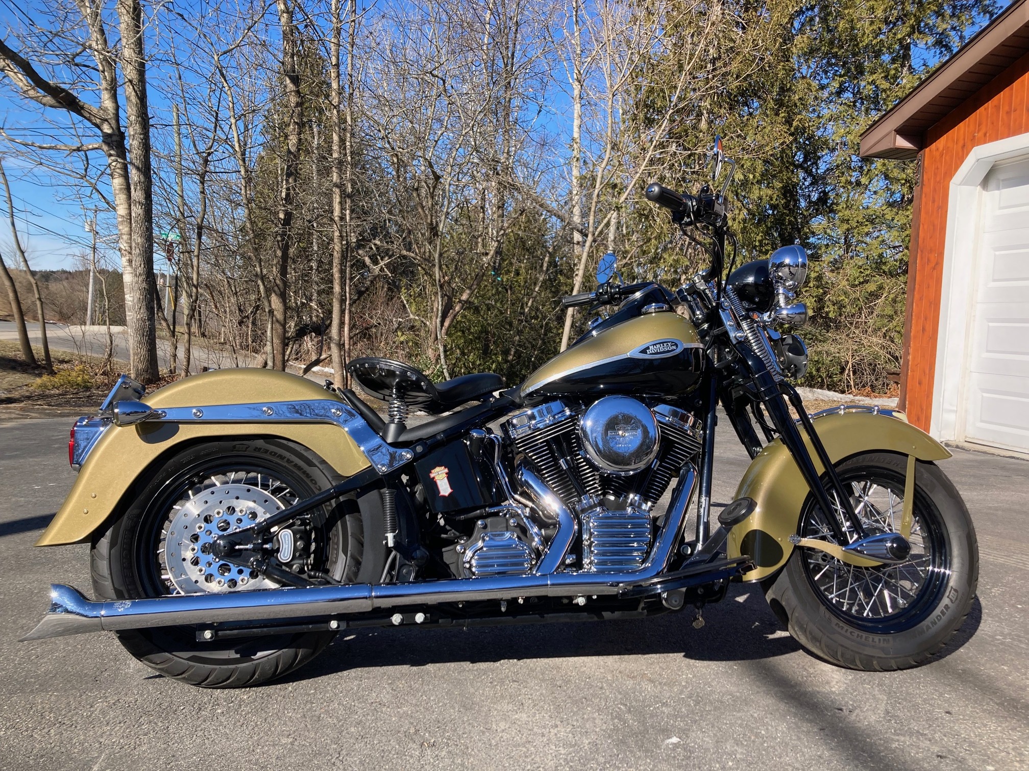 2007 Harley-Davidson FLSTSC Softail Springer Classic in a crate General ...