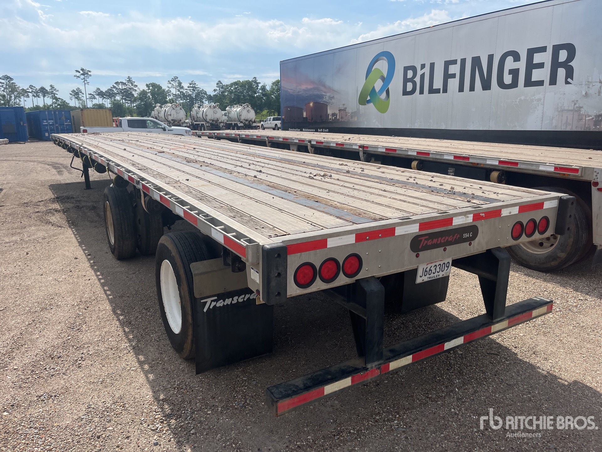 Transcraft 554C Trailers - Flatbed transport quote to Everett, WA. VeriTread Load 1751687