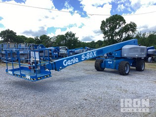 Genie S80X Telehandlers transport quote to Wilmington, NC. VeriTread ...