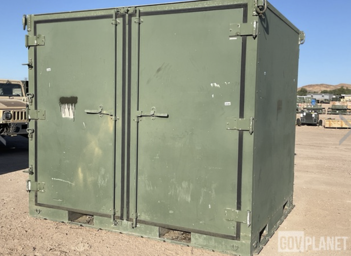 AAR Mobility Systems ISU 90 Storage Container General Freight transport ...
