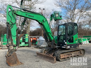 Bobcat E85 Excavators transport quote to Lewisberry, PA. VeriTread Load ...