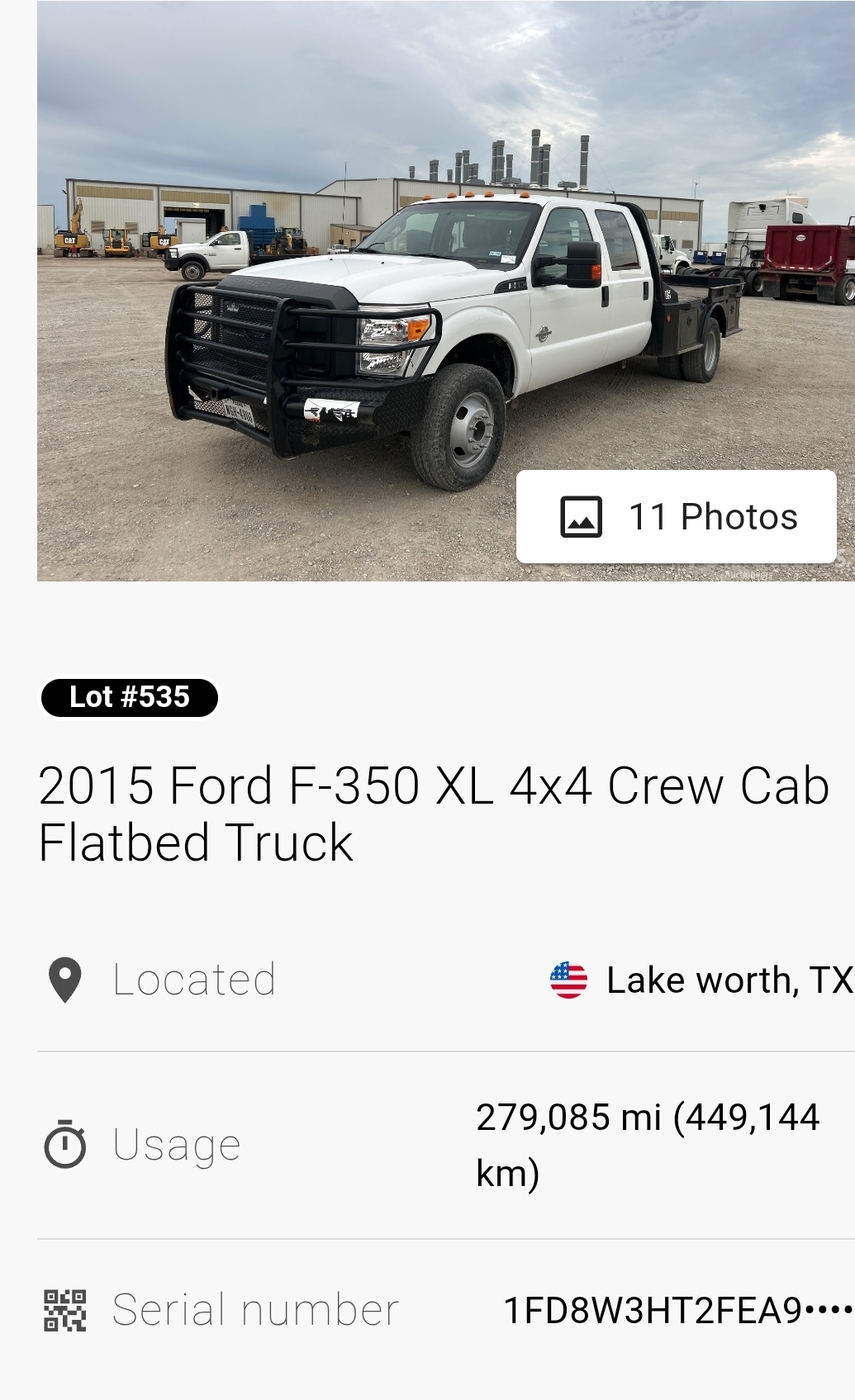 Ford F350 4x4 Crew Cab Service & Utility Size Trucks transport quote to ...