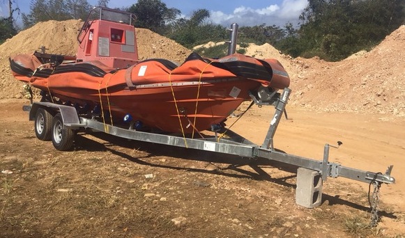 Zodiac RIB-8 Hurricane Boats transport quote to Oakland, CA. VeriTread ...