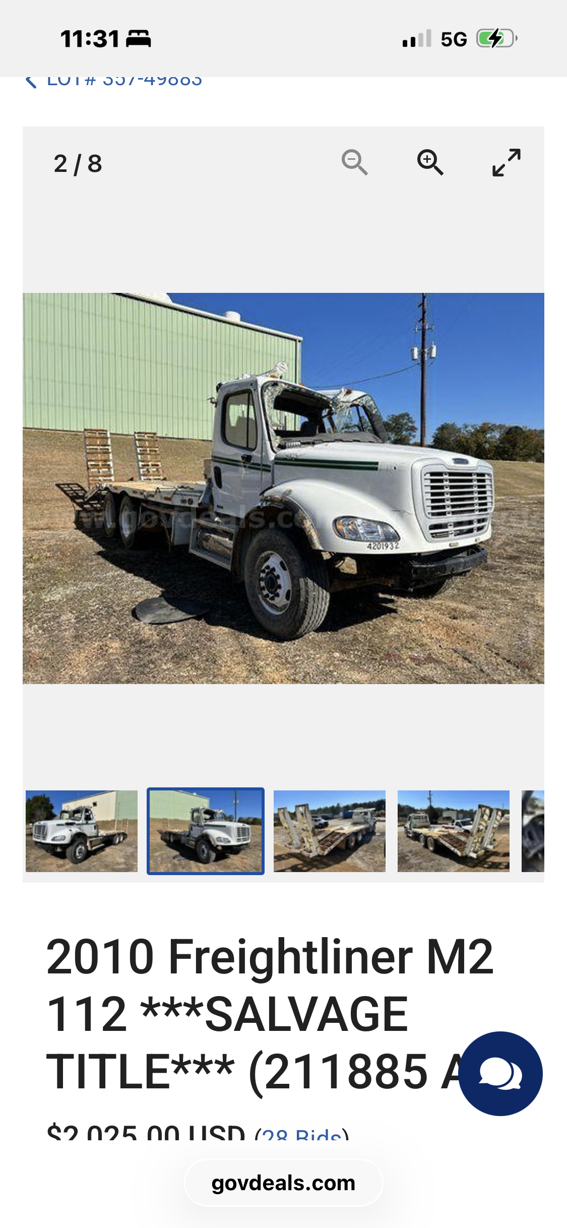 Freightliner M2112 Trucks - Cab & Chassis transport quote to Austell ...