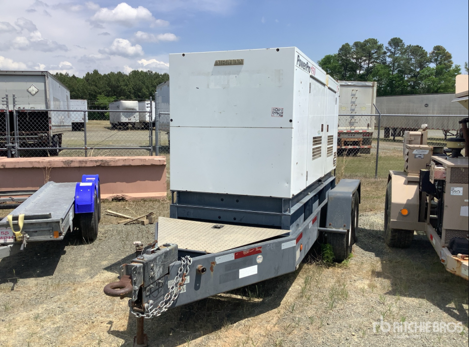 2013 MMD Power Pro SDG150S-8B 150 kVA Mobile Generator Set General ...