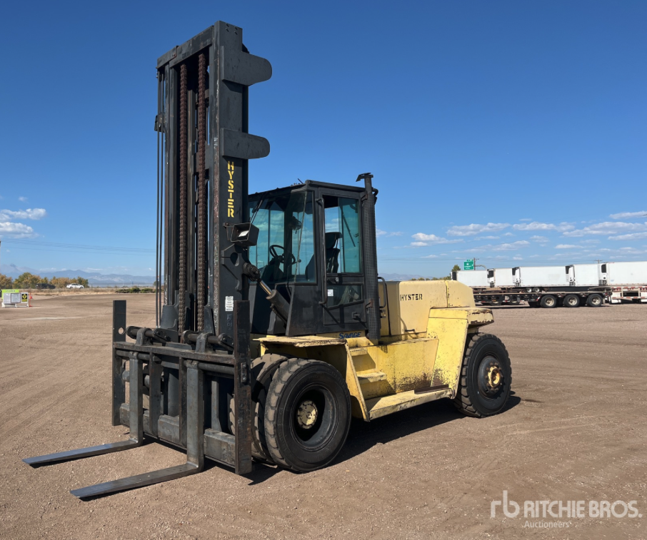 2000 Hyster H360XL2 34050 lb Rough Terrain Forklift General Freight ...