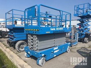 Genie GS4655 Aerial Work Platforms transport quote to Tracy, CA ...