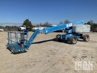 Genie S65 Telehandlers transport quote to Portsmouth, VA. VeriTread ...