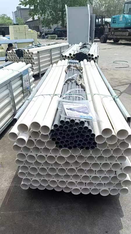 Manufactured Manufactured 10ft. PVC Pipes Set General Freight transport ...