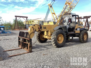 Cat TH460B Telehandlers transport quote to Miami, FL. VeriTread Load ...