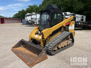 Cat 299D2XHP Skid-Steer Loaders transport quote to Kemp, TX. VeriTread ...