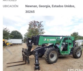 JLG 1255A Telehandlers transport quote to Jacksonville, FL. VeriTread ...